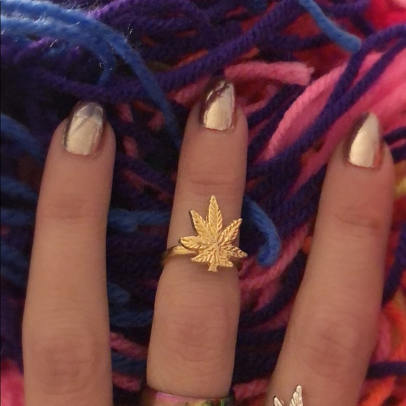Vida Kush | Jewelry | Vida Kush 8k Gold Plated Mary Jane Ring | Poshmark